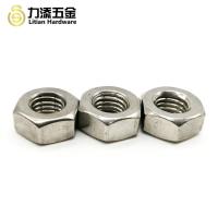 China Grade 10.8 Metal Hex Nuts Lock Nut M5 M9 M12 DIN934  Nickel Plated for sale