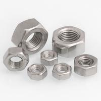 China M4 Metal Hex Nut Carbon Steel Material Zinc Plated Finishing DIN934 for sale