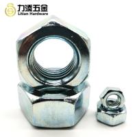 China M6 M8 M10 Carbon Steel Hex Nut Black Oxide Galvanized Din 934 for sale