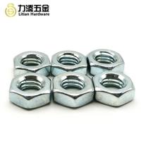 China 316 Stainless Steel Metal Hex Nut Zinc Flake Coated Chrome Plated M3 for sale