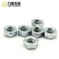 China 316 Stainless Steel Metal Hex Nut Zinc Flake Coated Chrome Plated M3 for sale