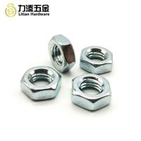 China 316 Stainless Steel Metal Hex Nut Zinc Flake Coated Chrome Plated M3 for sale