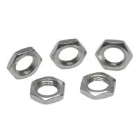 China Polishing Metal Hex Nut Thin Nut  Stress Relieving DIN934 GB52 DIN963 for sale