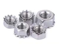 China ASME Metal Self Locking Nut , kep lock nut For Electronic Equipment for sale
