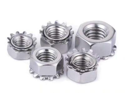 China ASME Metal Self Locking Nut , kep lock nut For Electronic Equipment for sale
