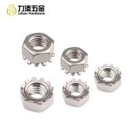 China Hexagon Stainless Steel Toothed Lock Washer Kep Nuts M3-M10 ISO 9001 Approved for sale