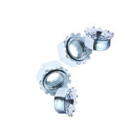 China Stainless Steel 304 Locking Cap Nut , Polished Hex Lock Nut M4 - M20 for sale