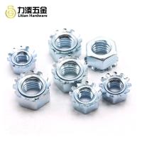 China Stainless Steel 304 Locking Cap Nut , Polished Hex Lock Nut M4 - M20 for sale
