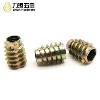 China Funiture  For Cheap Factory Price Funiture nut Lock Nut Metal Insert Threaded Wood Nut for sale