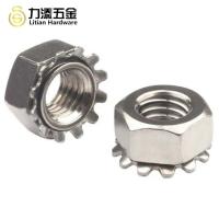 China ODM Metal Self Locking Nut K Nut M3 Q215Alloy Steel Material for sale