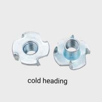 China T-nuts Block Hole Sliding Tee Slot Four Claw T Nut for sale