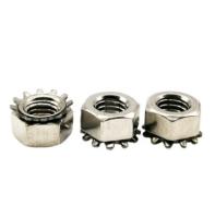 China 304 Stainless Steel  Keps K Lock Nuts Self Clinching 16#-32 Size ODM Available for sale