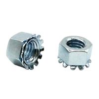 China M8 Metal Self Locking Nut Stress Relieving Tempering Hexagon K-Kep for sale