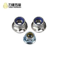 China Nonstandard SS Nylock Nut , Lock Nut With Washer M12 M22 M28 DIN6923 for sale