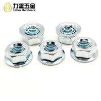 China Din 6923 Metal Self Locking Nut Elastic Compression Gasket Rotatable Nut M28 for sale