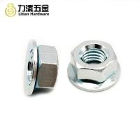 China Din 6923 Metal Self Locking Nut Elastic Compression Gasket Rotatable Nut M28 for sale