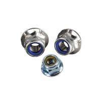 China Aluminum Metal Self Locking Nut Non Serrated Hexagon M6 M7 M8 M10 for sale