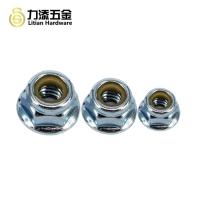 China Aluminum Metal Self Locking Nut Non Serrated Hexagon M6 M7 M8 M10 for sale