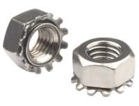 China #4 Manufacture Metal Set Screw Hardware K Nut for sale