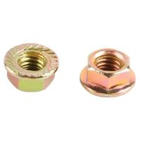 China DIN6923 Zinc-Flake Coated Flange Nut for sale