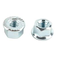 China DIN6923 Zinc-Flake Coated Flange Nut for sale