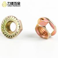 China DIN6923 Zinc-Flake Coated Flange Nut for sale