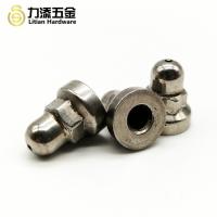 China Galvanized Domed Cap Nut DIN1587 Silver For Connector Bolts for sale