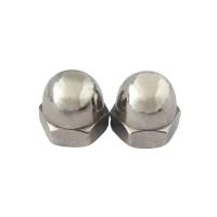 China Hexagon Stainless Steel Acorn Nuts The First Class NFE Standard for sale