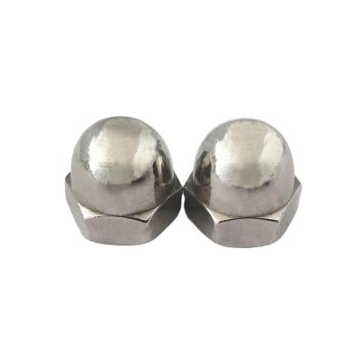 China Hexagon Stainless Steel Acorn Nuts The First Class NFE Standard for sale