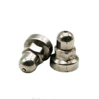 China M12 Domed Cap Nut Nickel Plated Tempering Heat Treatment Din 1587 for sale