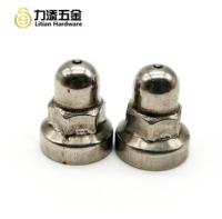 China M12 Domed Cap Nut Nickel Plated Tempering Heat Treatment Din 1587 for sale