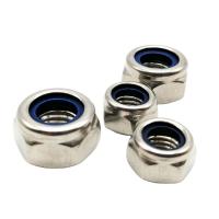 China Acorn Hex Cap Nuts DIN985 Nylon Dome Nut With Nylon Flat Washer for sale