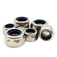 China Acorn Hex Cap Nuts DIN985 Nylon Dome Nut With Nylon Flat Washer for sale