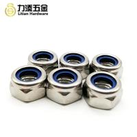 China Acorn Hex Cap Nuts DIN985 Nylon Dome Nut With Nylon Flat Washer for sale