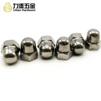 China Din 1587 Flanged Acorn Nut M16 M6 Polished Galvanized Passivated for sale