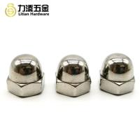 China SS304 Hexagon Domed Cap Nuts Waterproof , Decorative Din 1587 Nut for sale