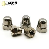 China SS304 Hexagon Domed Cap Nuts Waterproof , Decorative Din 1587 Nut for sale