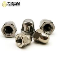 China SS304 Hexagon Domed Cap Nuts Waterproof , Decorative Din 1587 Nut for sale