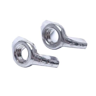 China M8 Metal Wing Nut Cold Forged SUS316 Material White Stamping for sale