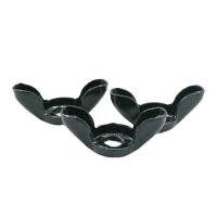 China 16mm Self Locking Wing Nut For Tie Rod Aluminum Chrome Iron 8-32 Cast for sale