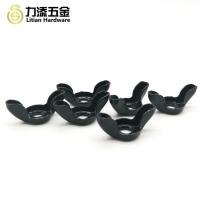 China 16mm Self Locking Wing Nut For Tie Rod Aluminum Chrome Iron 8-32 Cast for sale