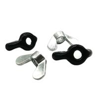 China 304 Stainless Steel Wing Nuts , Din 315 Wing Nut Black Grade 12.9 for sale