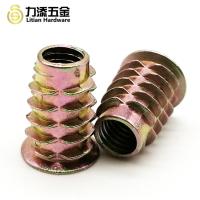 China Flanged Wood Insert Lock Nut M3 M4 M5 M6 M8 Thread For Furniture for sale