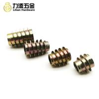 China OEM Hex Drive Threaded Inserts , M4 Wood Furniture Screw Inserts for sale