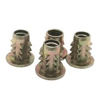 China Thorn Wood Insert Lock Nut , M10 Threaded Inserts For Wood SGS Approved for sale