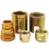 China OEM Precision CNC Machining Parts ,  Zinc Plated M5 Brass Inserts for sale