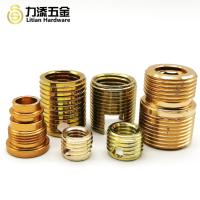 China OEM Precision CNC Machining Parts ,  Zinc Plated M5 Brass Inserts for sale