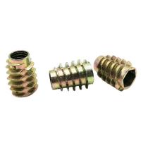 China M8 Nuts That Screw Into Wood , Hex Socket Screw Inserts AISI Approved for sale