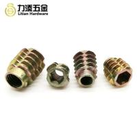 China M8 Nuts That Screw Into Wood , Hex Socket Screw Inserts AISI Approved for sale