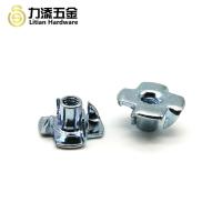 China Stainless Steel Wood Insert Lock Nut M6 M8 4 Pronged A2-70 Grade for sale